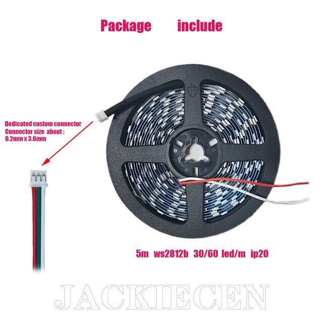 Computer Monitor Led Strip Backlight Light 5v Ws2812b Usb 5050 Rgb