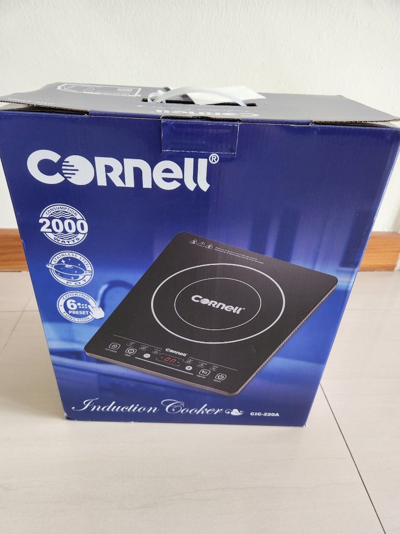 Cornell Induction cooker with pot, TV & Home Appliances, Kitchen ...