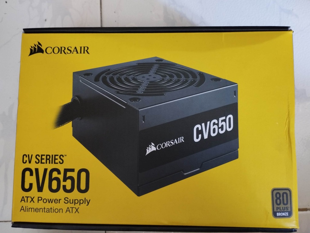 Corsair CV650 ATX Bronze Power Supply on Carousell