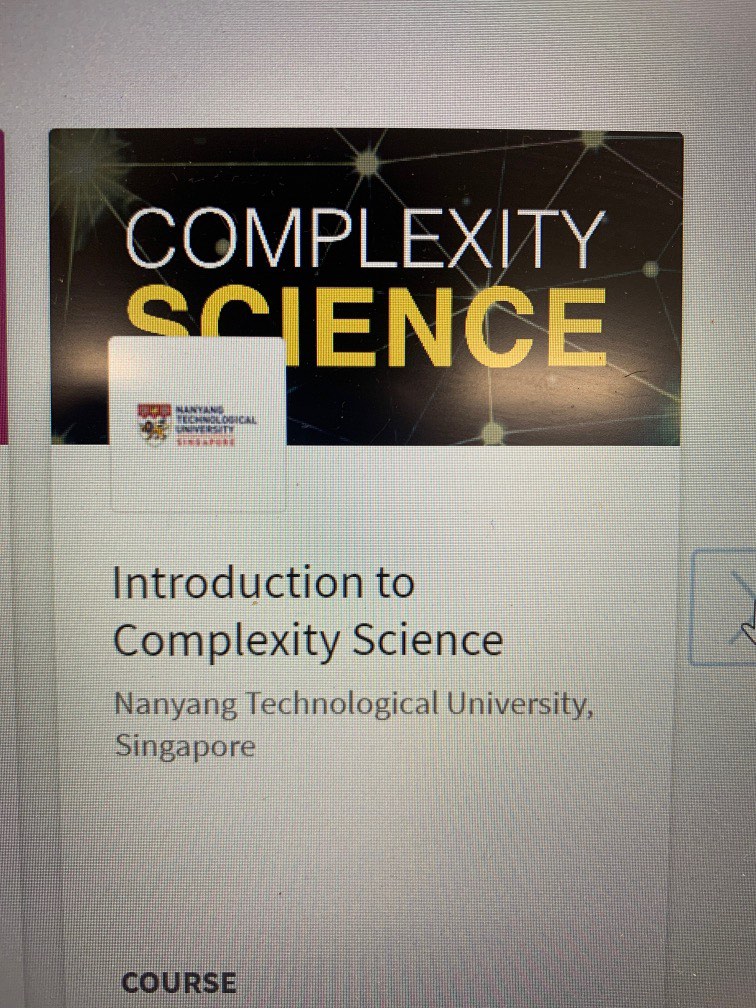 Coursera Introduction to Complexity Science Answer, Hobbies & Toys, Books & Magazines ...