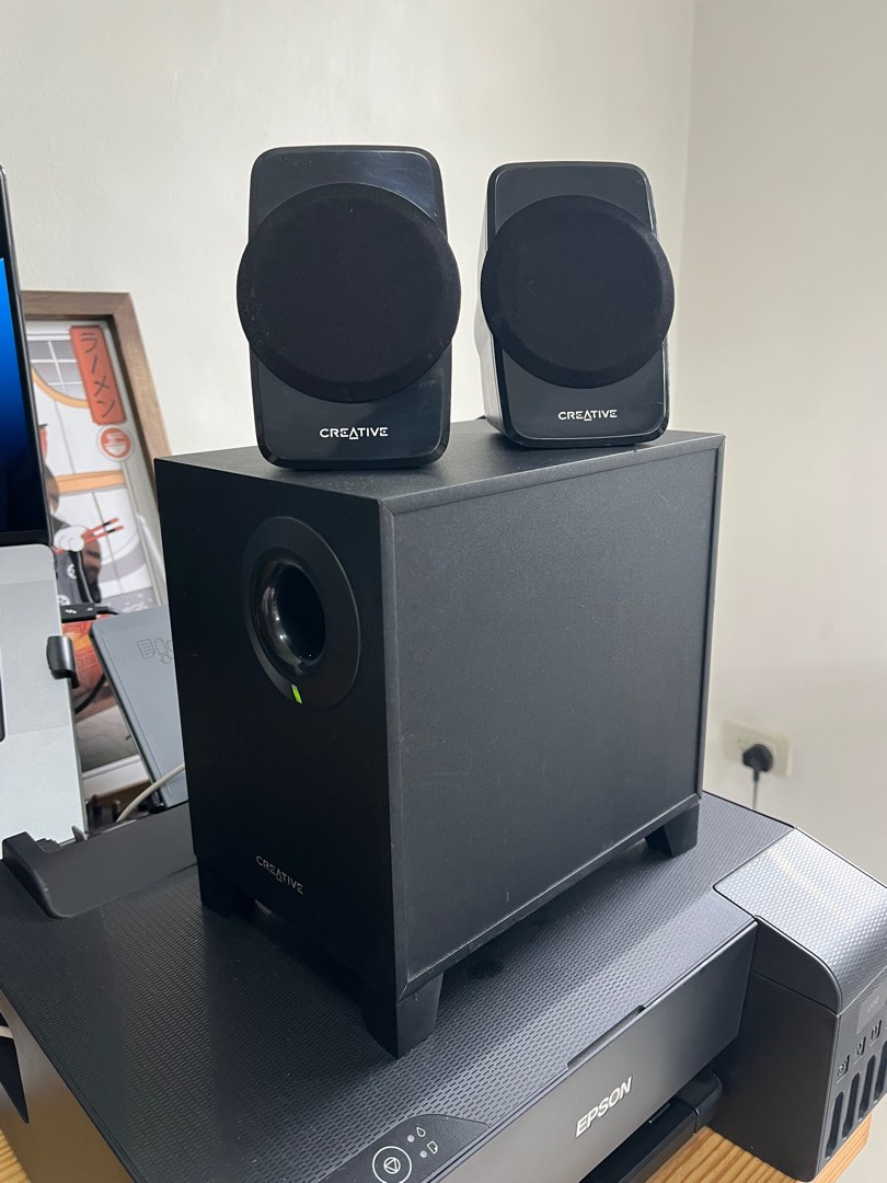Creative SBS A120 2.1 Subwoofer System on Carousell