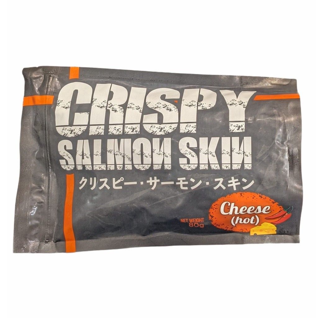 Crispy Salmon Skin Snack 80g Assorted Flavours wasabi crispy fish skin ...