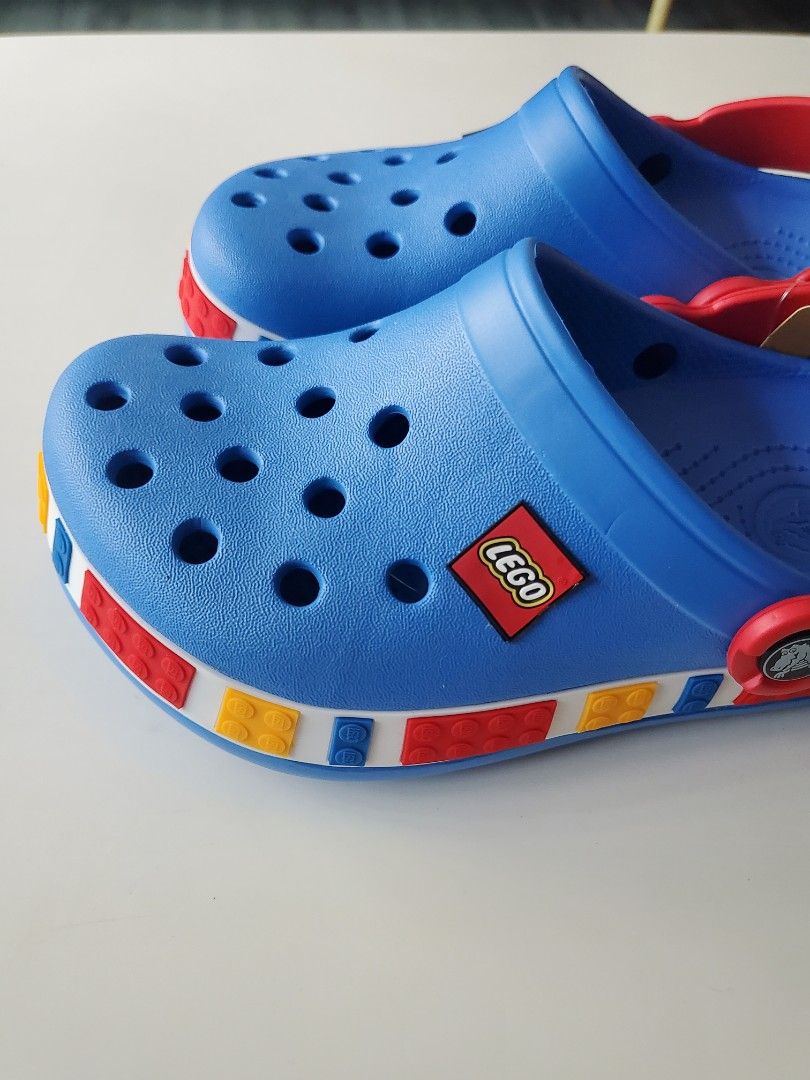 CROCS Lego Clog, Babies & Kids, Babies & Kids Fashion on Carousell