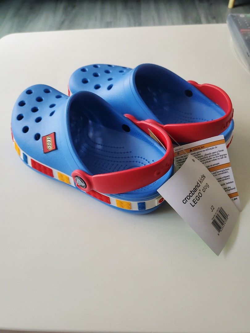 CROCS Lego Clog, Babies & Kids, Babies & Kids Fashion on Carousell