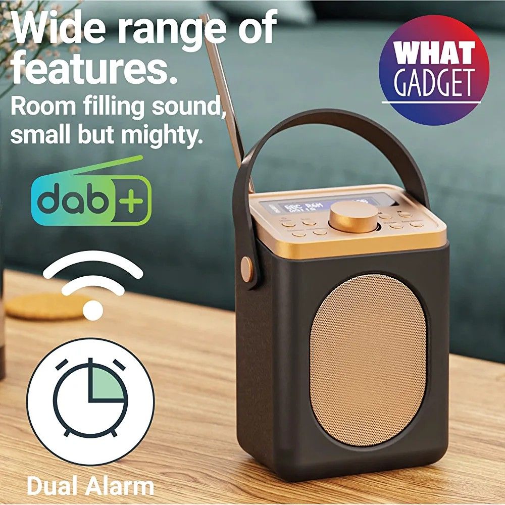 DAB+ Digital and FM Bluetooth radio | Battery Powered Portable DAB ...