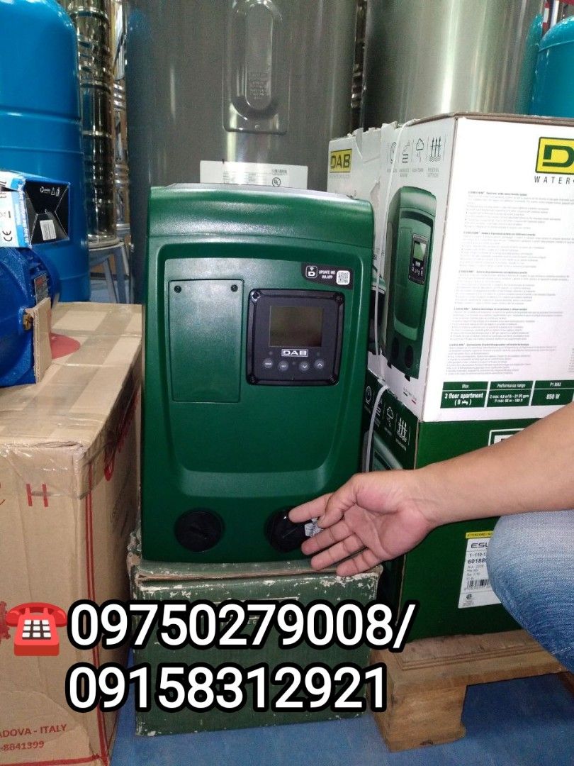 DAB E.sybox Inverter Pump Compact Pressure System, Furniture & Home Living, Gardening, Hose and ...
