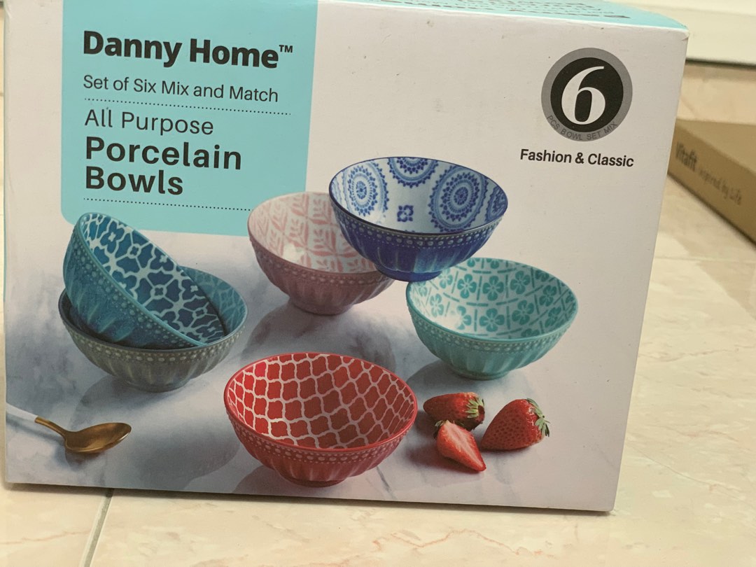 Danny home porcelain bowls, Furniture & Home Living, Kitchenware ...