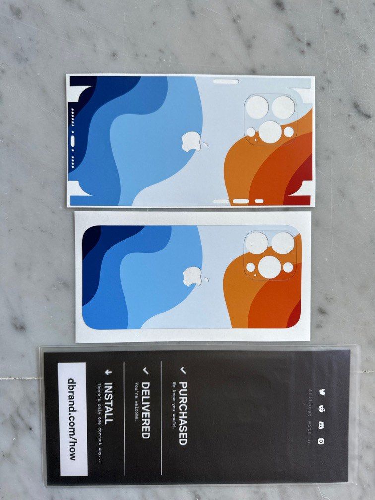 Dbrand skin for iPhone 14 pro max, Mobile Phones & Gadgets, Mobile ...