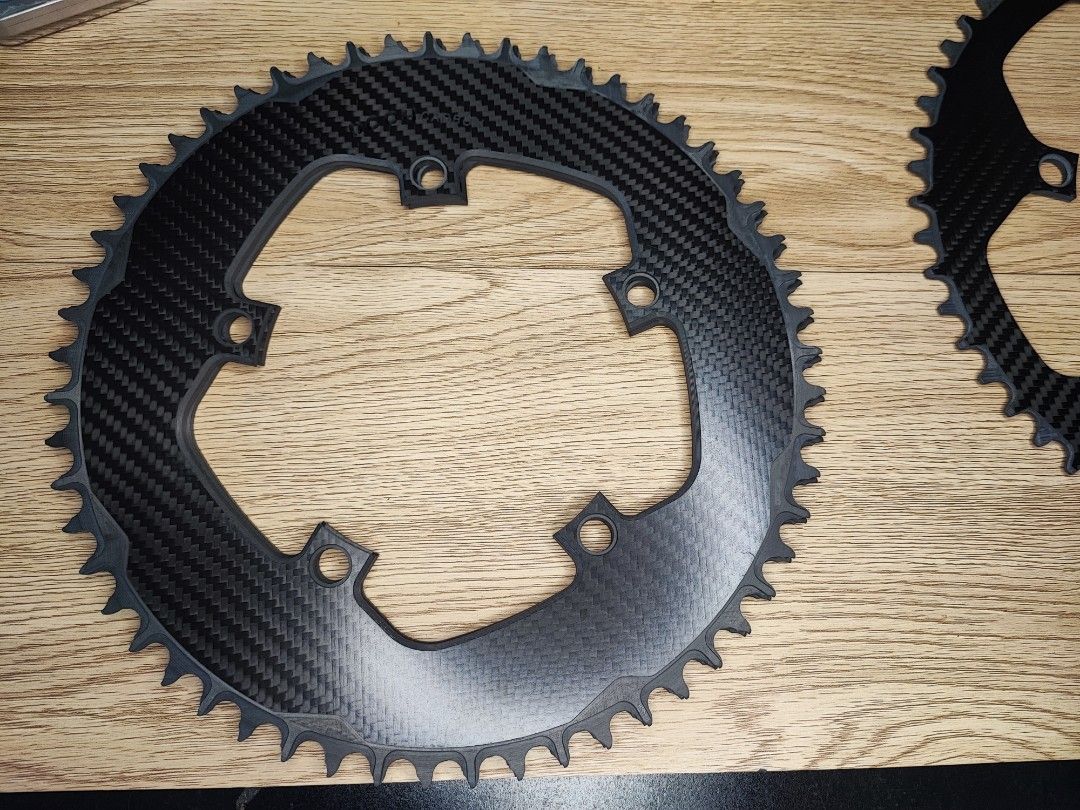 DCCH Carbon Chainring for Brompton (BCD 130 56T), Sports Equipment ...