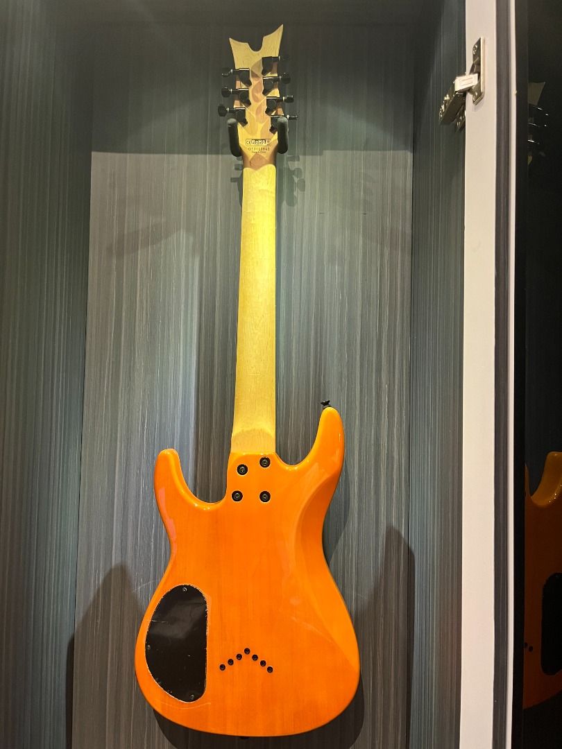 Dean Guitars Vendetta 7 Strings Electric Guitar (Orange), Hobbies ...