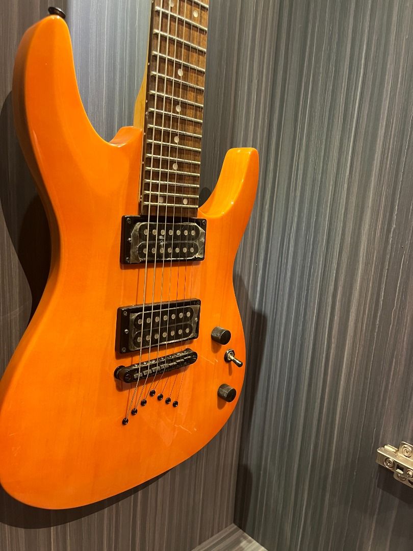 Dean Guitars Vendetta 7 Strings Electric Guitar (Orange), Hobbies ...