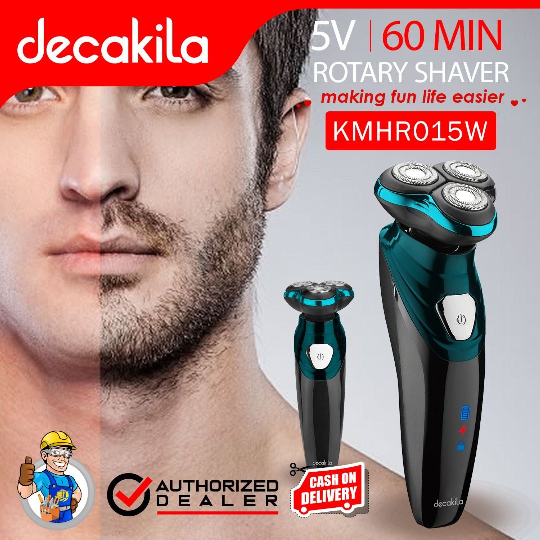 DECAKILA Powered by INGCO 800mAh 5V Li-Ion Rotary Shaver (KMHR015W ...