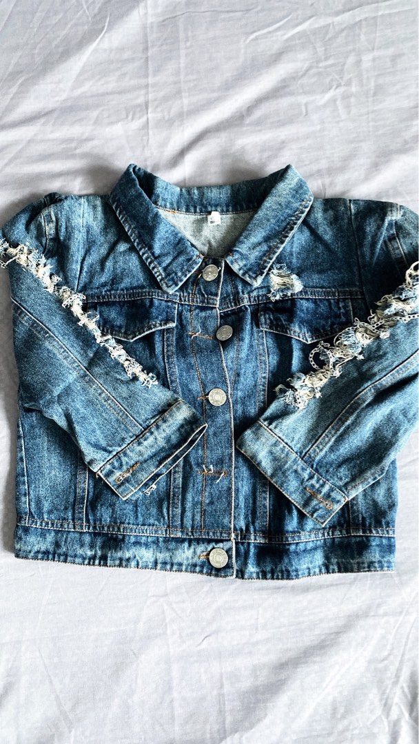Denim Gen-Z Jacket, Women's Fashion, Coats, Jackets and Outerwear on ...