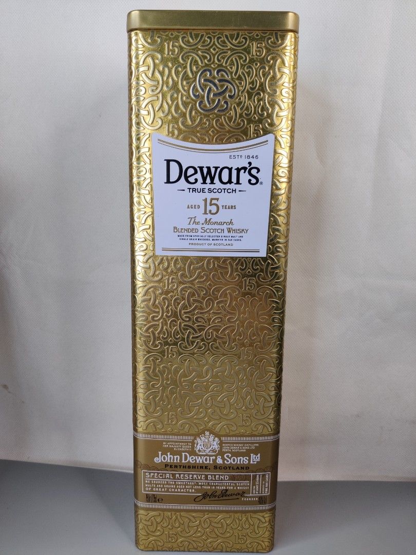 Dewars 15 years 700ml, Food & Drinks, Alcoholic Beverages on Carousell