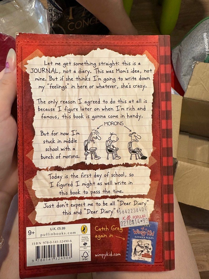 Diary of a Wimpy Kid (Rodrick rules / Dog Days ), Hobbies & Toys, Books ...