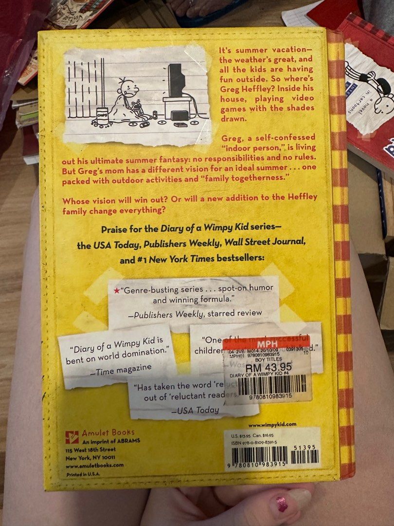 Diary of a Wimpy Kid (Rodrick rules / Dog Days ), Hobbies & Toys, Books ...