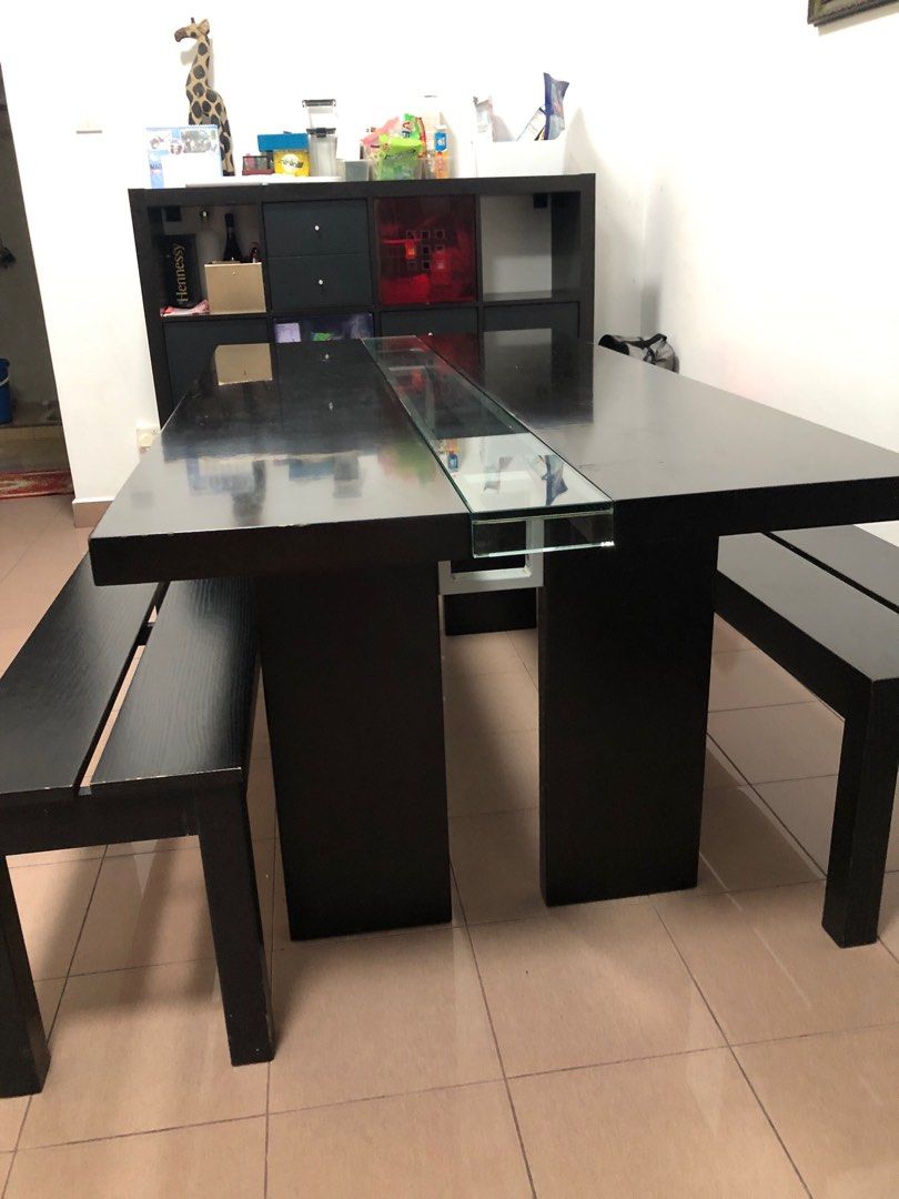 Dining set (Lami table), Furniture & Home Living, Furniture, Tables ...