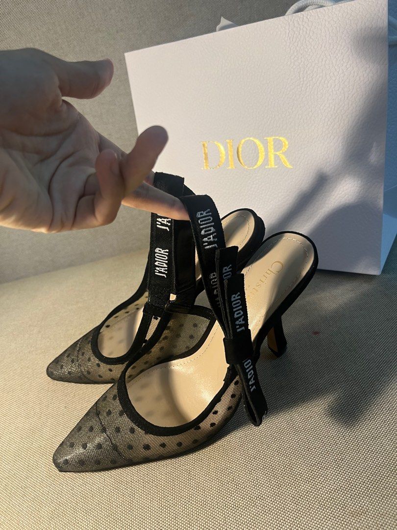 Dior pumps slingback, Women's Fashion, Footwear, Heels on Carousell