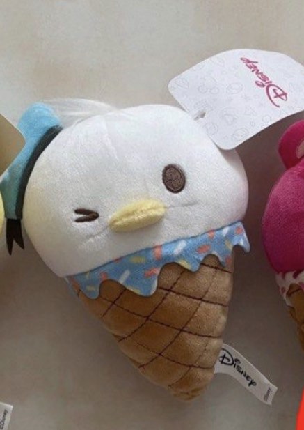 Disney Donald Duck ice cream plush, Hobbies & Toys, Toys & Games on ...