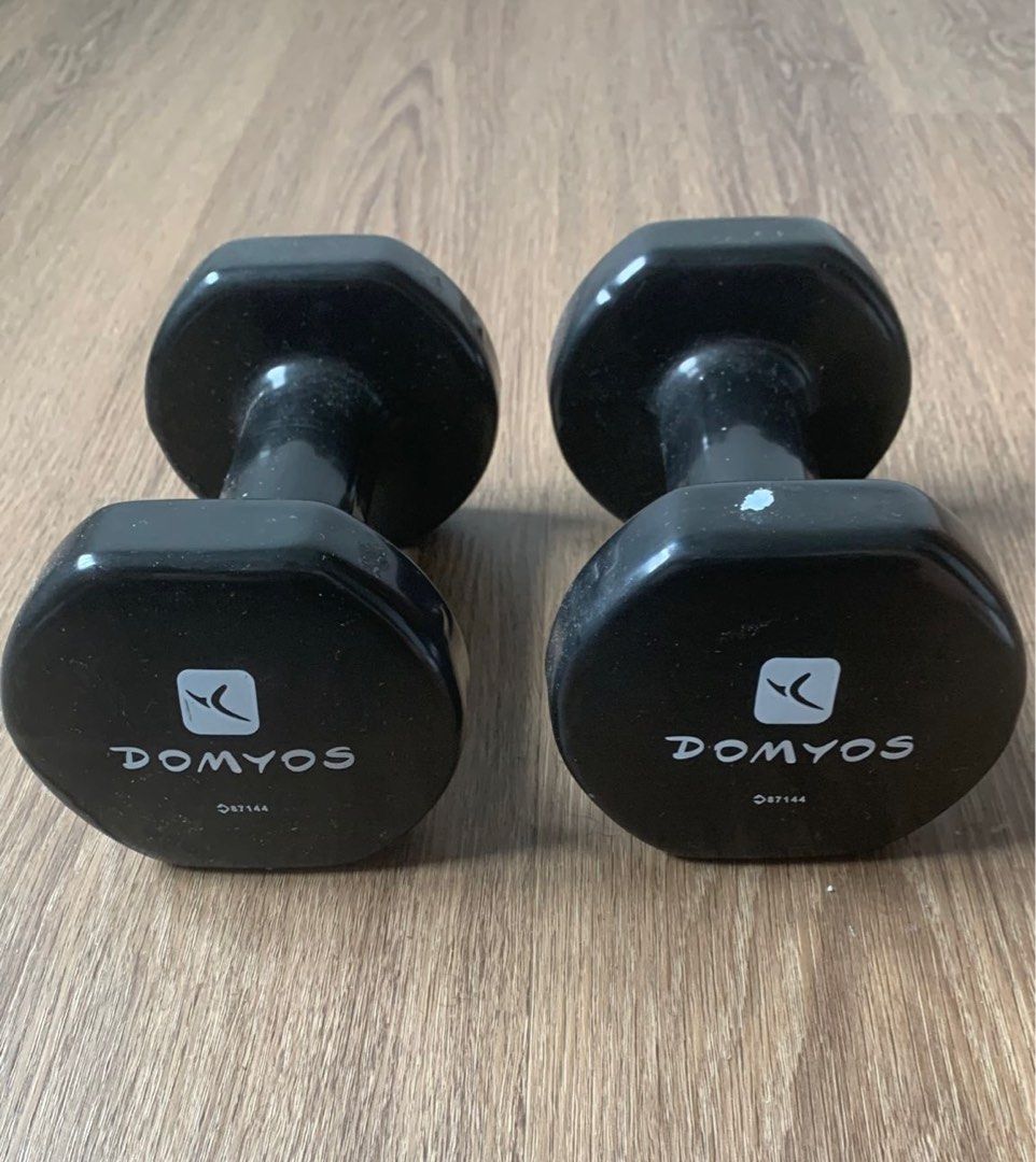 DOMYOS 5kg Dumbbell - 2 pcs, Sports Equipment, Exercise & Fitness ...