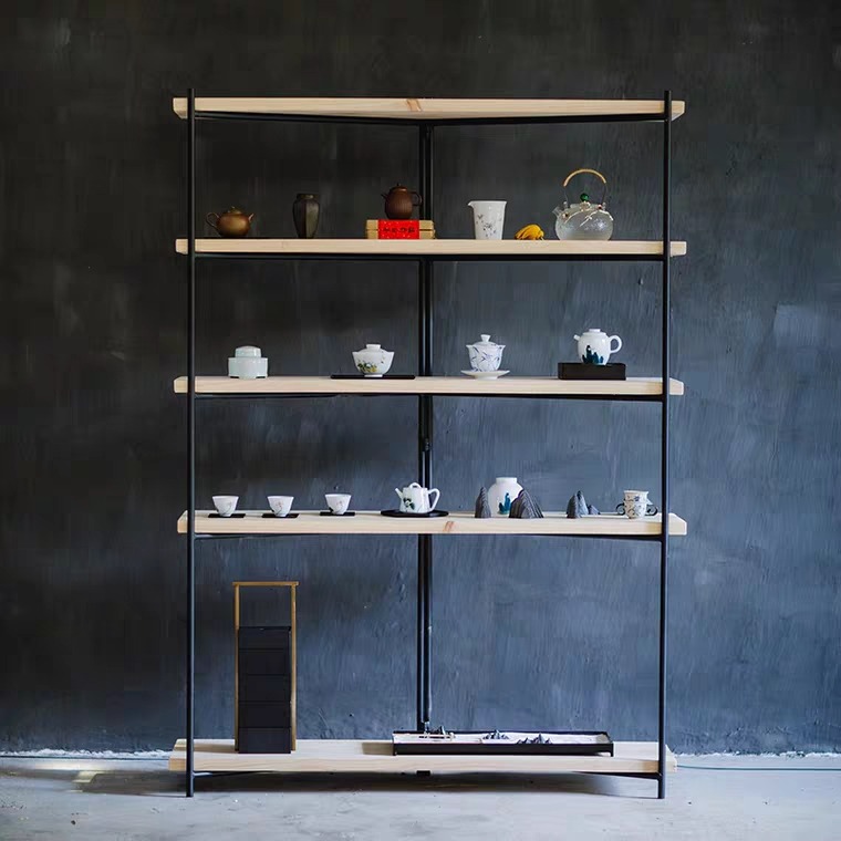 DORCAS Minimalist Wireframe Display Shelf, Furniture & Home Living ...