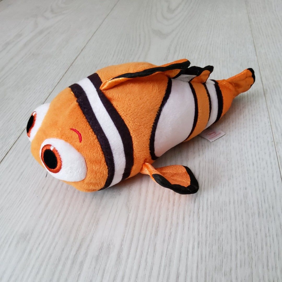 Disney Pixar - TY Sparkle - Nemo Clownfish Fish Soft Plushie Stuffed ...