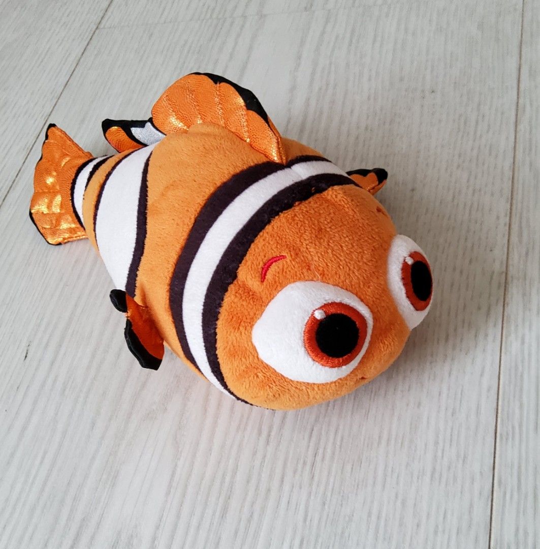 Dusney Pixar - TY Sparkle - Nemo Clownfish Fish Soft Plushie Stuffed ...