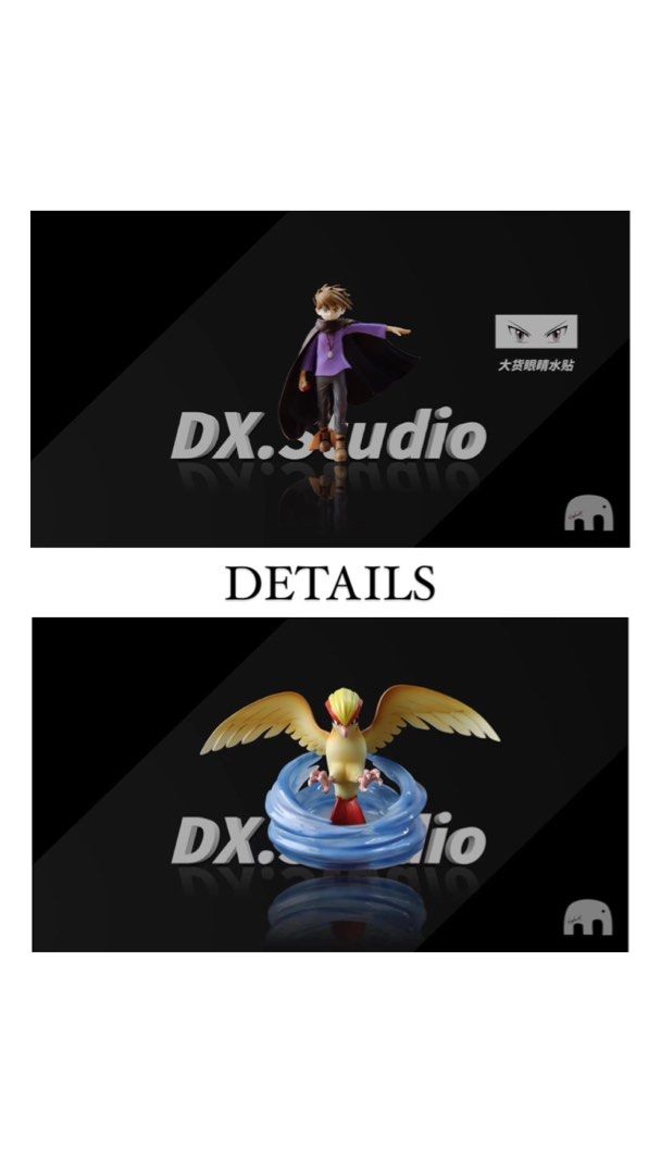 DX Studio - Pokemon Series - Gary Oak & Pidgeot, Hobbies & Toys, Toys & Games on Carousell