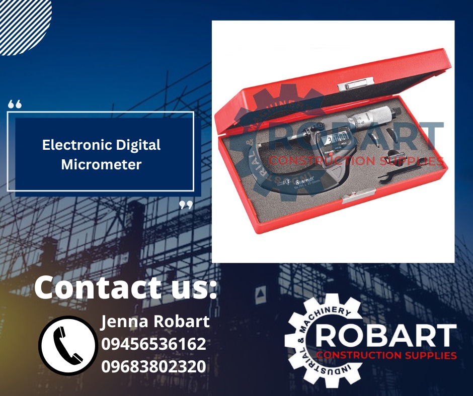Electronic Digital Micrometer, Commercial & Industrial, Construction ...