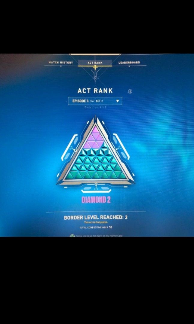 Ex diamond valorant account, Video Gaming, Video Games, Others on Carousell