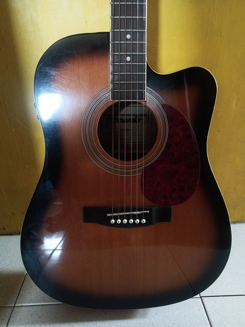 FERNANDO DG-200CE ACOUSTIC GUITAR, Hobbies & Toys, Music & Media ...