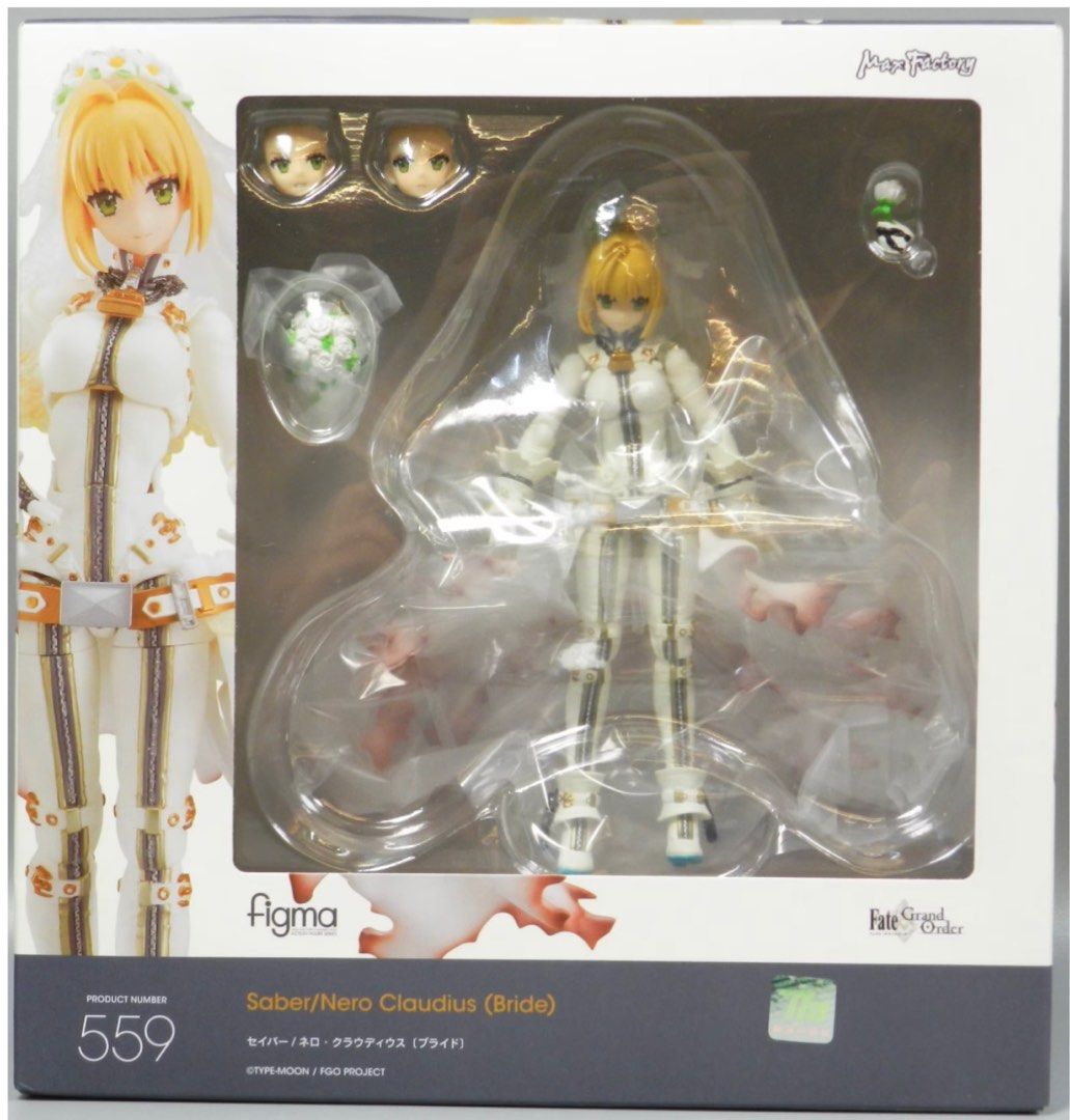 Figma 559 Saber Bride Nero Claudius Max Factory Fate Extra Grand Order Stay Night FGO, Hobbies ...
