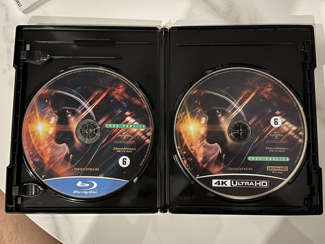 First Man 4K Blu Ray + HD Blu Ray (all region), Hobbies & Toys, Music ...