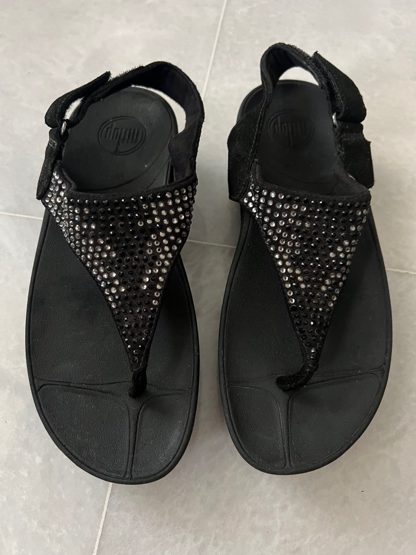 Fitflop Thong back strap Diamond Size Eur 36, Women's Fashion, Footwear ...