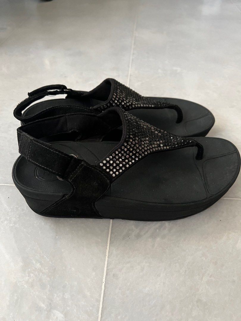 Fitflop Thong back strap Diamond Size Eur 36, Women's Fashion, Footwear ...