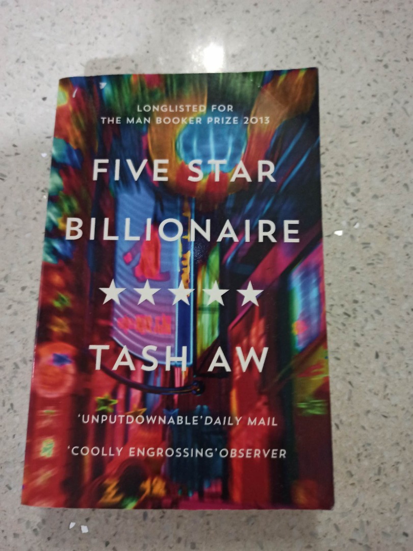 Five Star Billionaire - Tash Aw, Hobbies & Toys, Books & Magazines ...