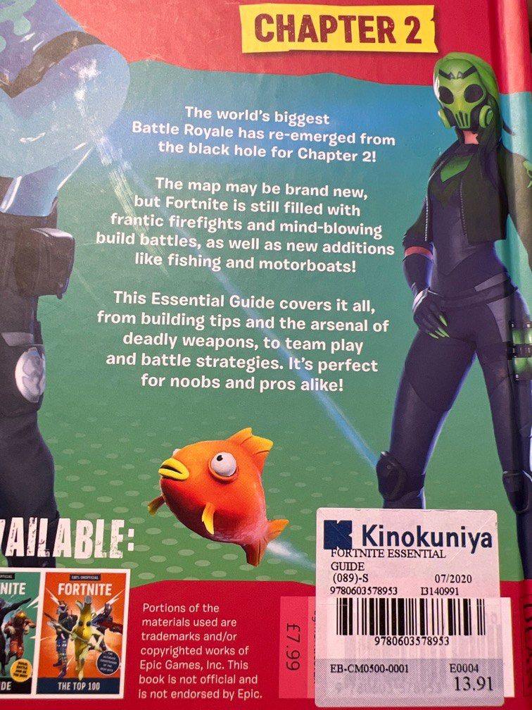 FORTNITE Essential Guide, Hobbies & Toys, Books & Magazines, Children's ...