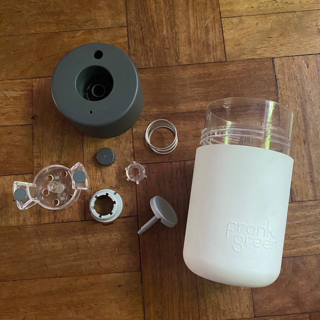 Frank Green Coffee Cup - push button lid, Furniture & Home Living ...