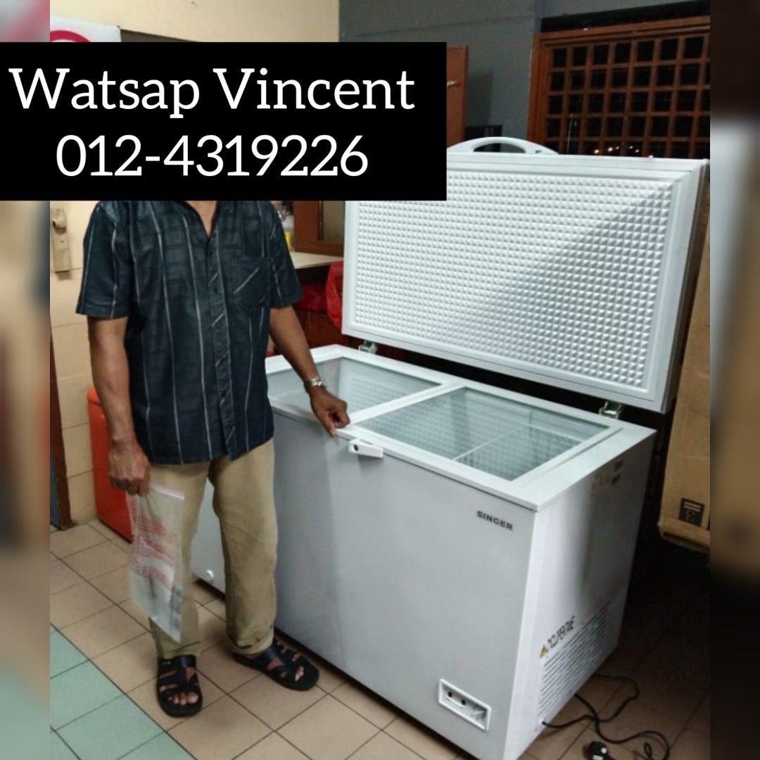 Freezer 354L Ansuran Kedai, TV & Home Appliances, Kitchen Appliances ...