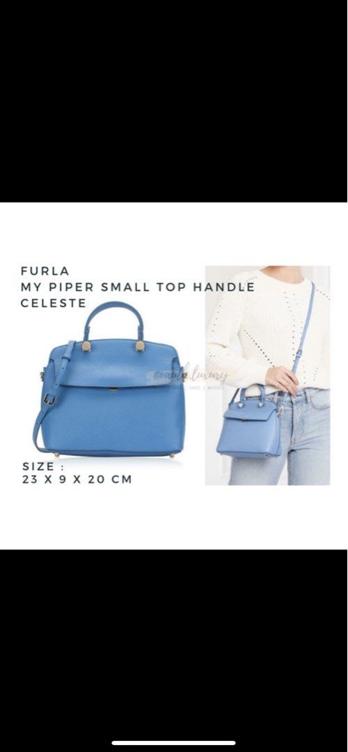 FURLA PIPER SALE LIKE NEW LENGKAP DLL, Fesyen Wanita, Tas & Dompet di ...