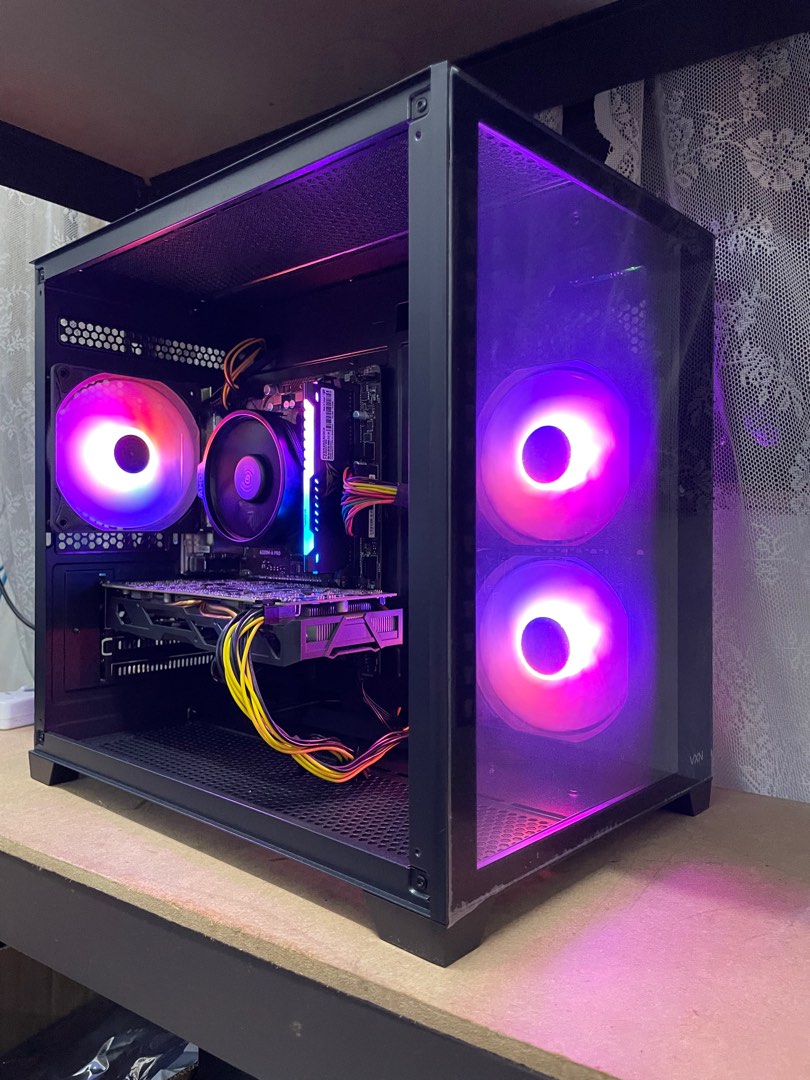 Gaming PC : ryzen 5 3500x + rx 580 8gb, Computers & Tech, Desktops on Carousell