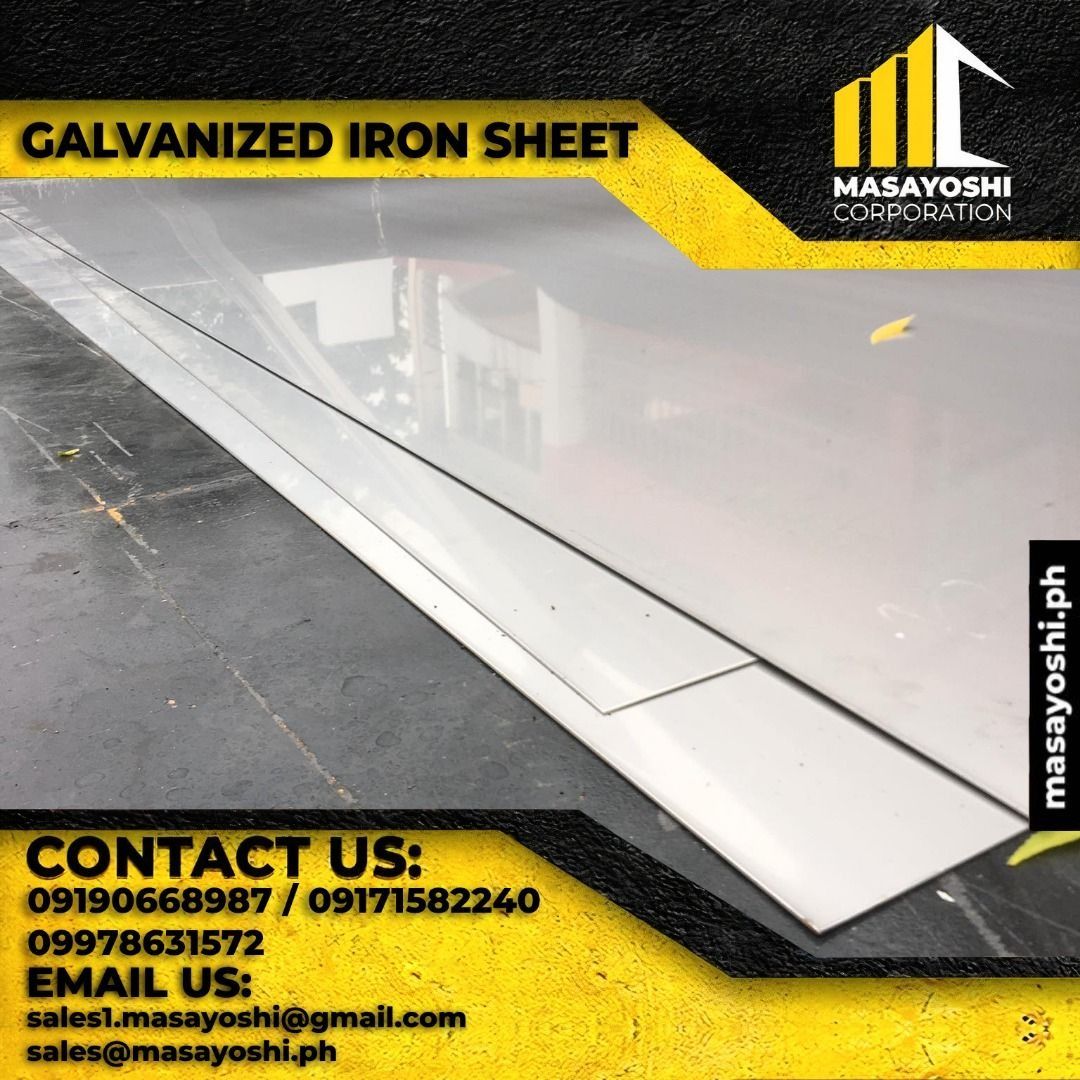 Gi Sheets 0.8mm x 4 x 8 | Steel | Galvanized Iron Sheets | Metals ...