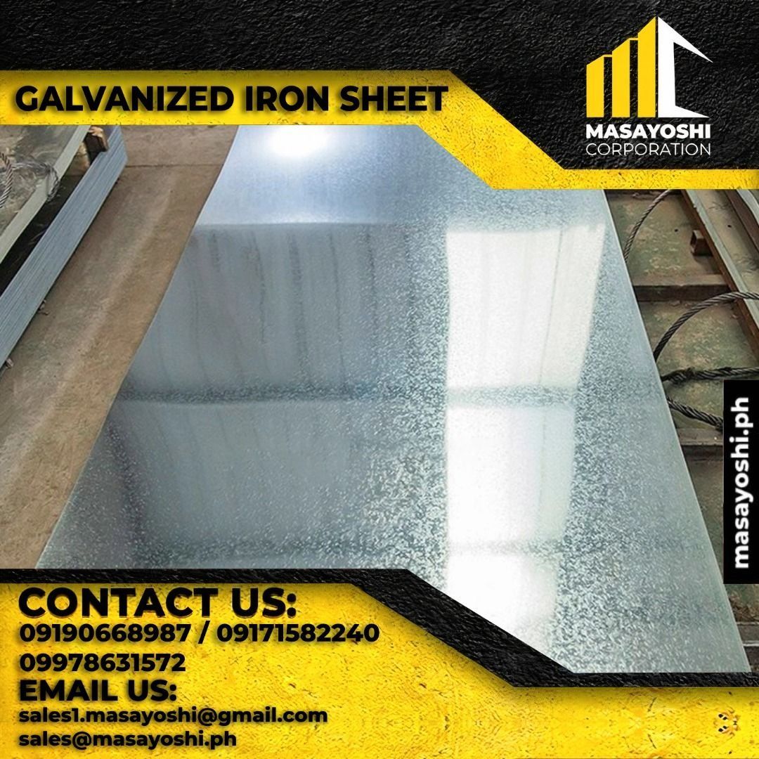 Gi Sheets 1.1mm x 4 x 8 | Galvanized Iron Sheets | Metals | Plates ...