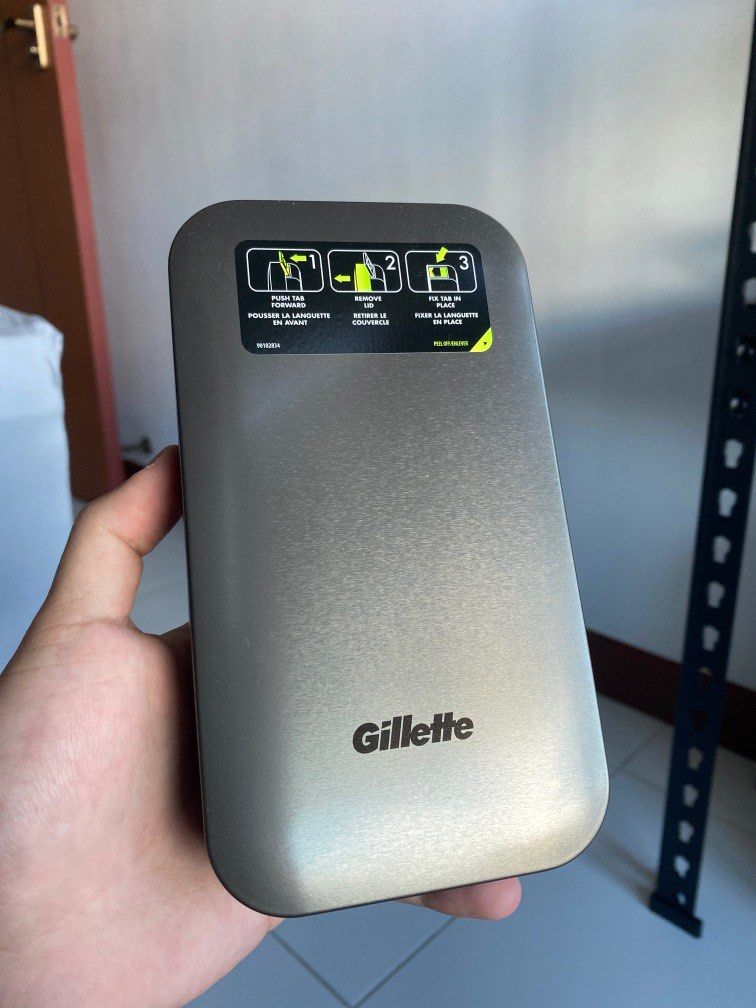 Gillette (Box Only), Beauty & Personal Care, Men's Grooming on Carousell