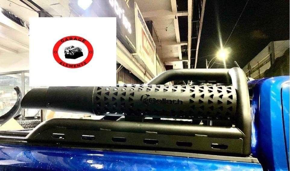 Goliath Bullet Rollbar Offroad Hilux Ranger Navara Raptor Dmax BT50 ...