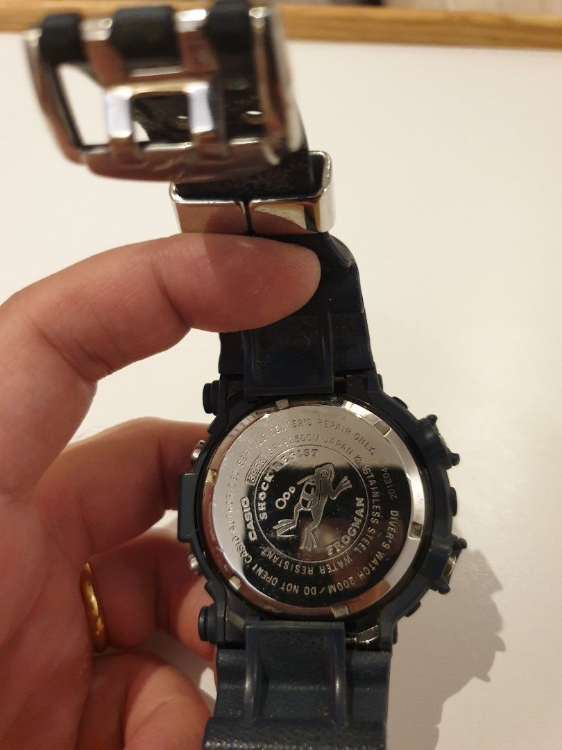 Gshock Frogman (Blue Camo), Luxury, Watches on Carousell