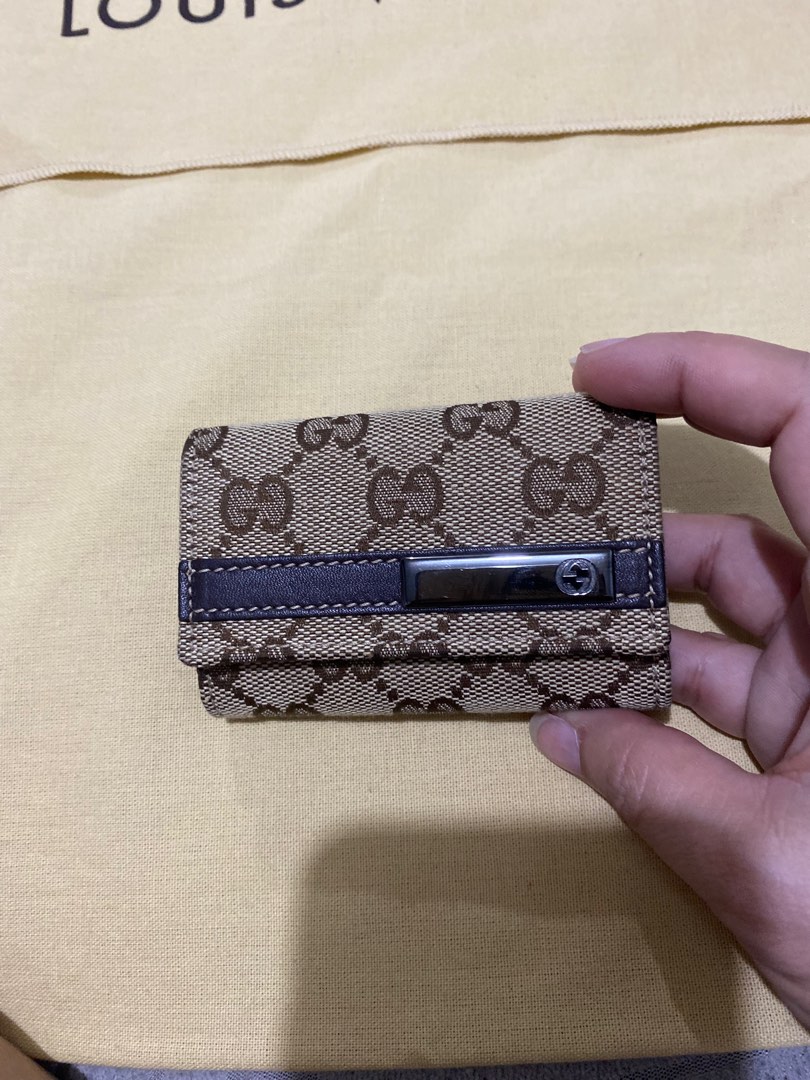 Gucci key holder, Luxury, Bags & Wallets on Carousell