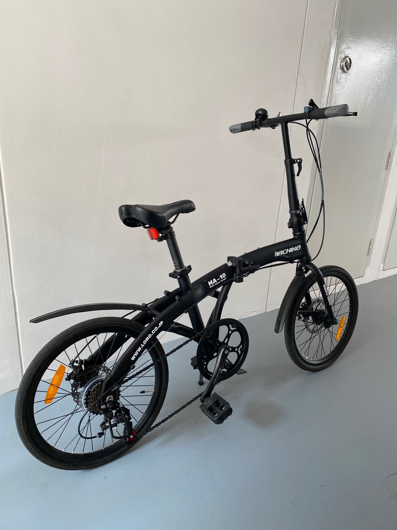 Hachiko 20-inch Foldable Bicycle HA-10, Sports Equipment, Bicycles & Parts, Bicycles on Carousell