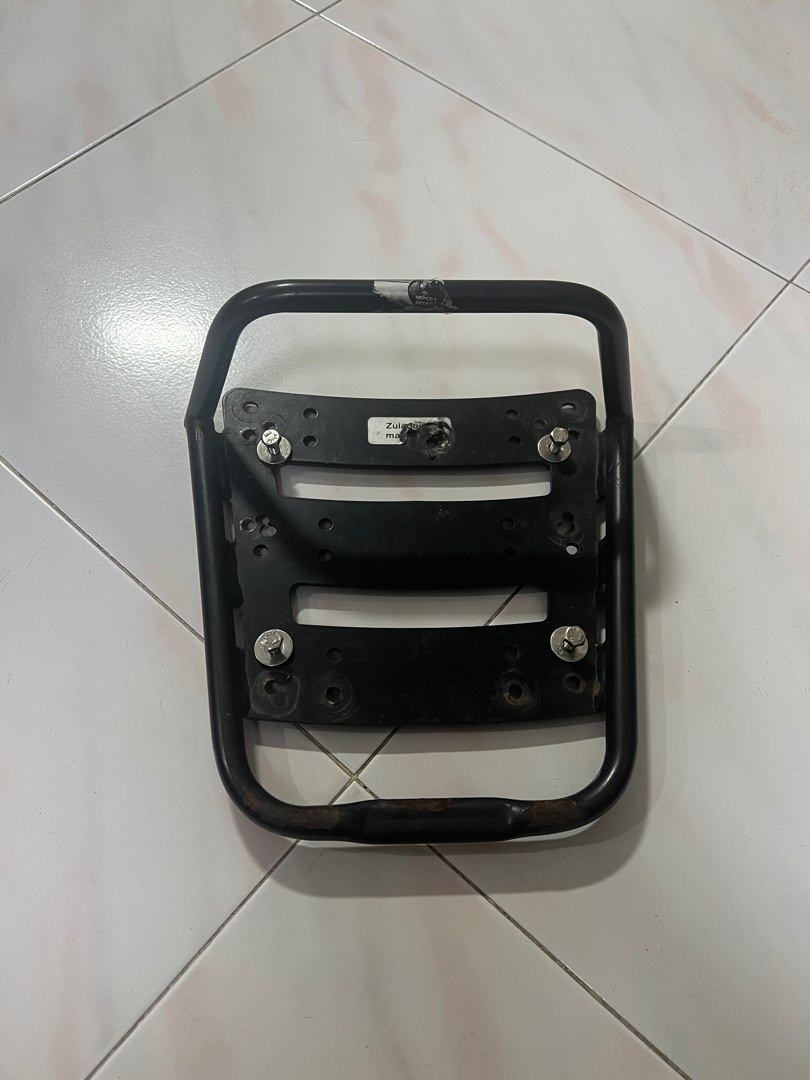 Hepco and Becker Topbox Base plate, Motorcycles, Motorcycle Accessories ...