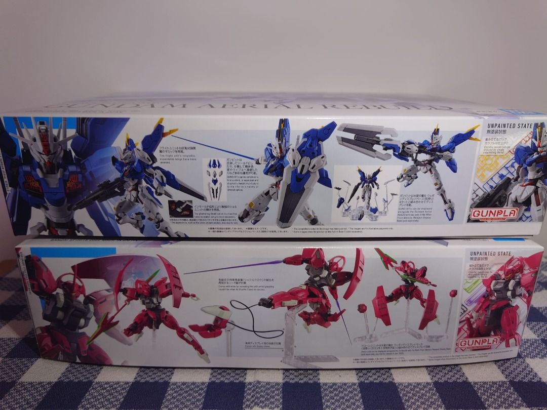 HG Darilbalde + HG Gundam Aerial Rebuild, Hobbies & Toys, Toys & Games ...
